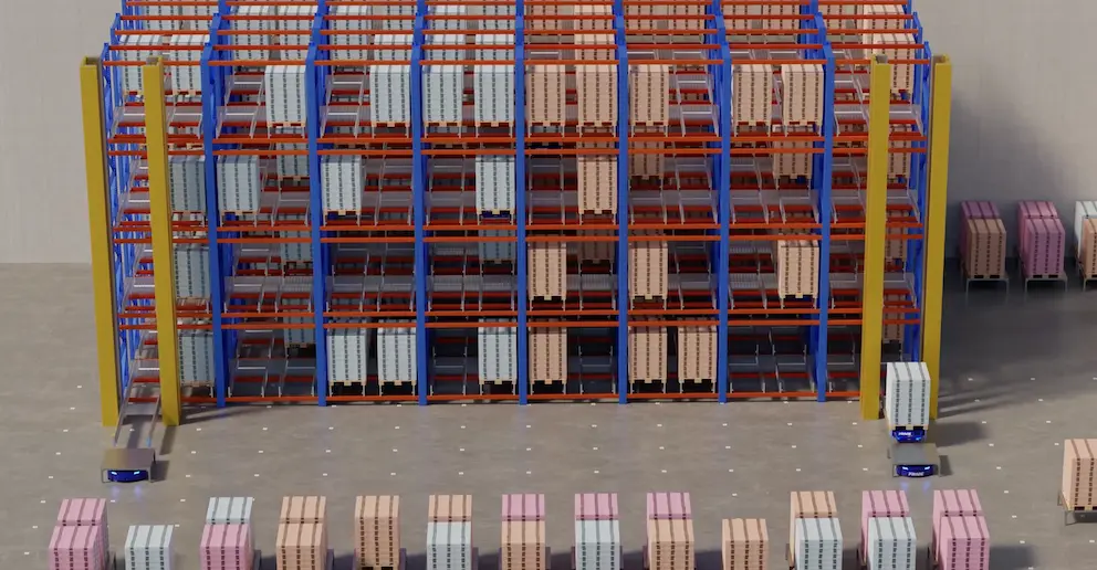 Improving Warehouse Efficiency with AS/RS Pallet Shuttles and AMRs ...